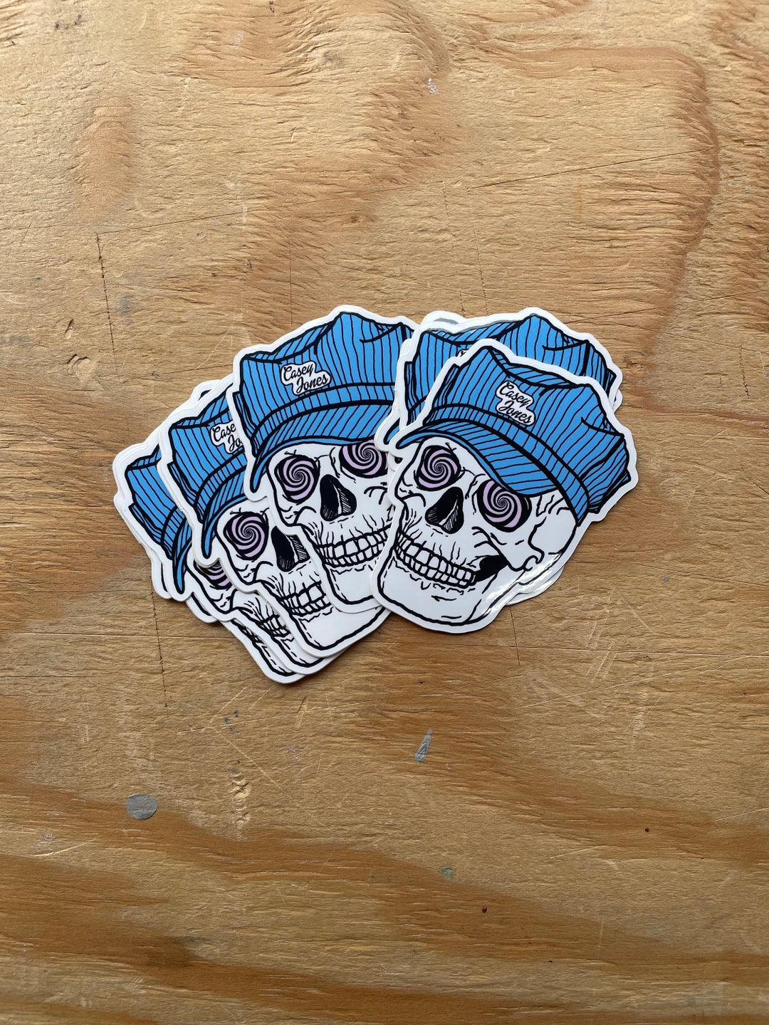Casey Jones Vinyl Sticker - Etsy
