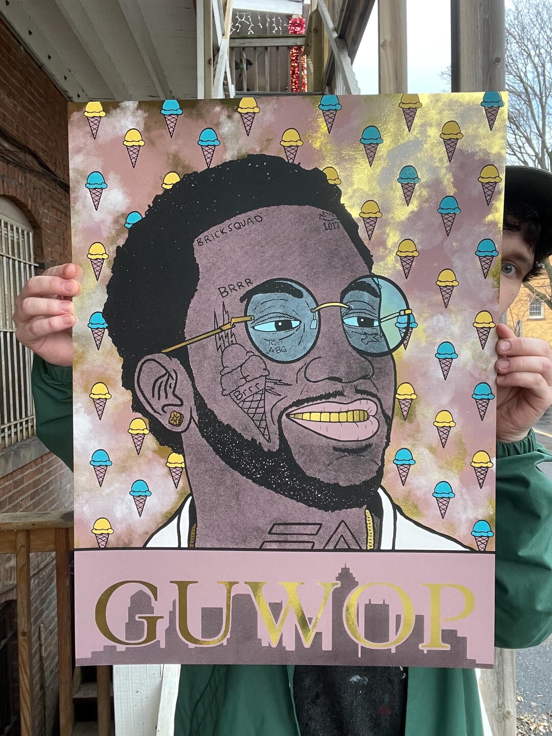 Guwop 2025 - 18x24” Screenprinted Poster - Etsy