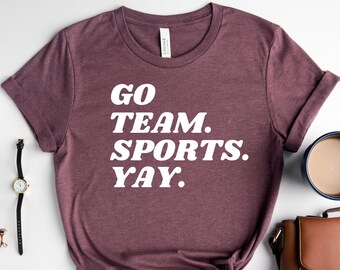 Yay Team Go Sports - Etsy