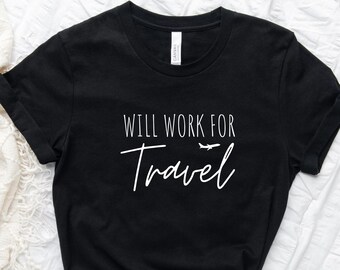 Travel T Shirt - Etsy
