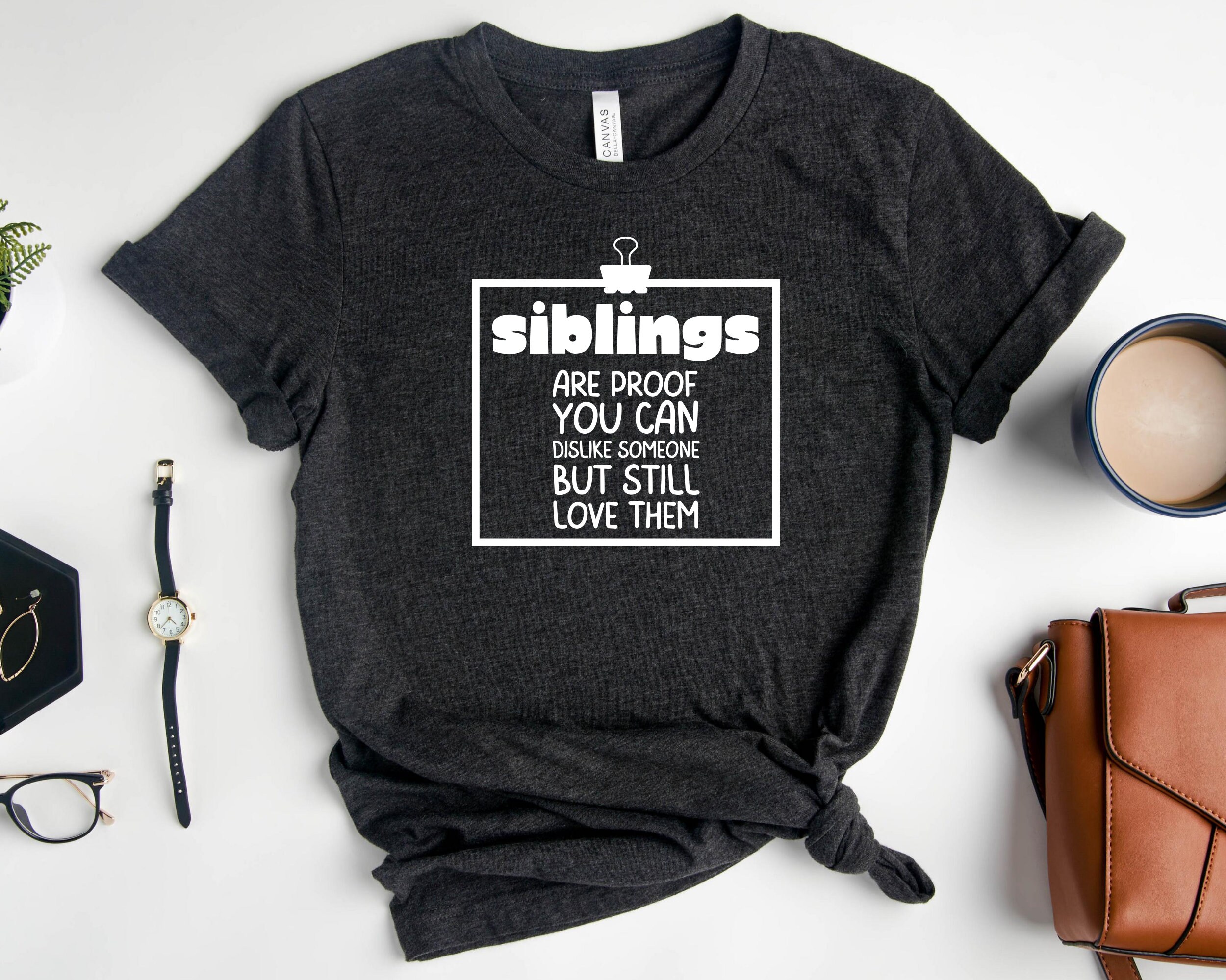Siblings Shirt Funny Siblings T-shirt Sarcastic Family Tees - Etsy