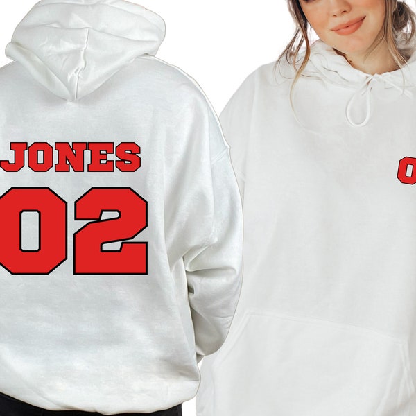 Custom Sweatshirt With Last Name - Etsy