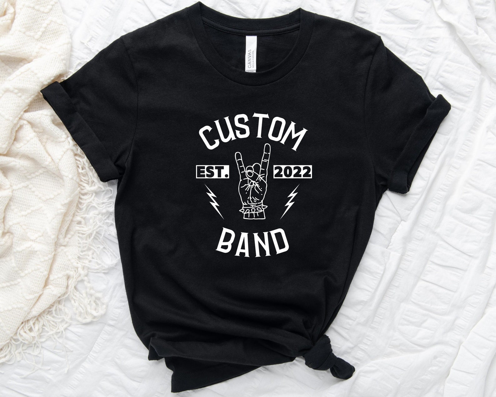 Custom Music Band Shirt Music Shirt Rock Shirt Personalized - Etsy