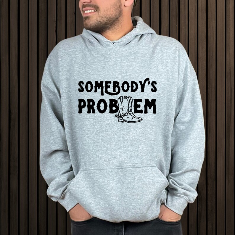 Somebody's Problem Couple Sweatshirt, Funny Couple Hoodie, Western ...