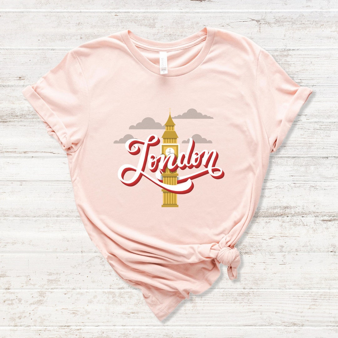 London T-shirt Cute England Trip Shirt Gift Big Ben London - Etsy