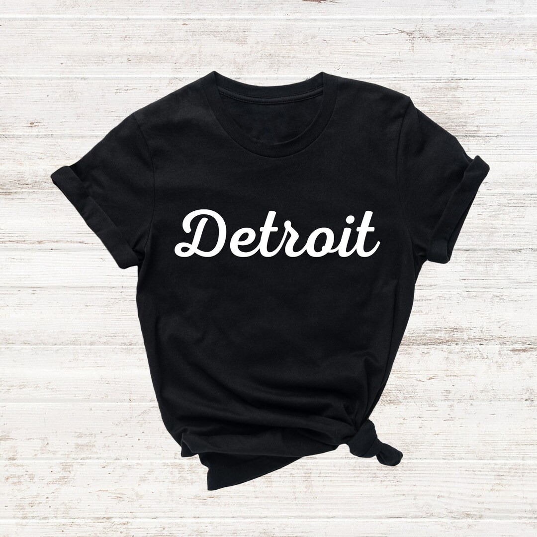 Detroit Shirt, Michigan Tee, Detroit City Shirts, Detroit Gift, Detroit ...