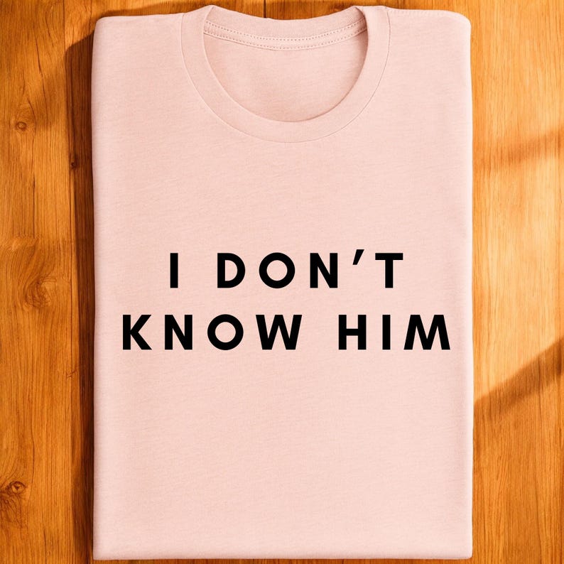 Funny Couples Matching Shirts, "soulmate / I Don't Know Him" Tee - Etsy