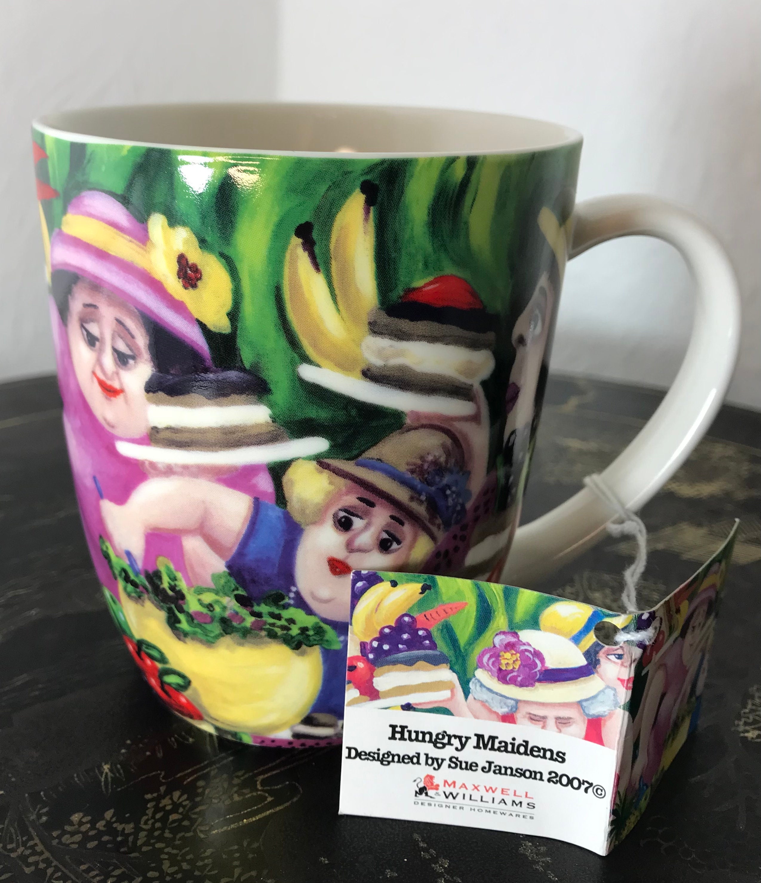 Maxwell & Williams 'sue Janson' Porcelain Mug - Etsy UK