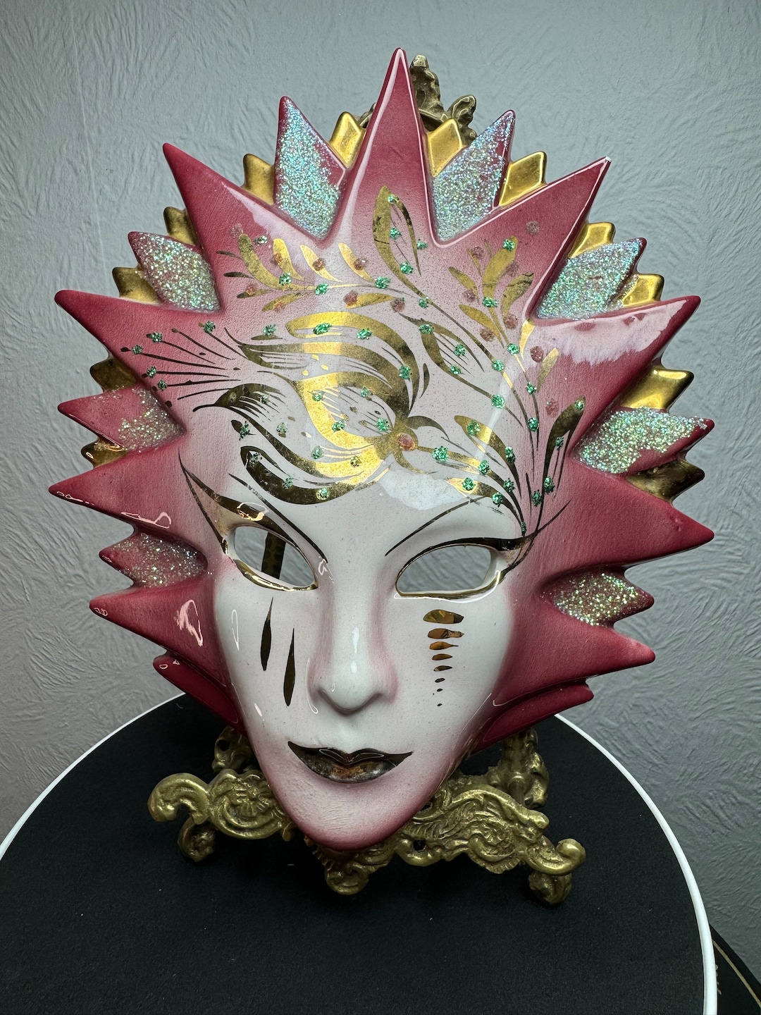 Mardi Gras Mask - Etsy