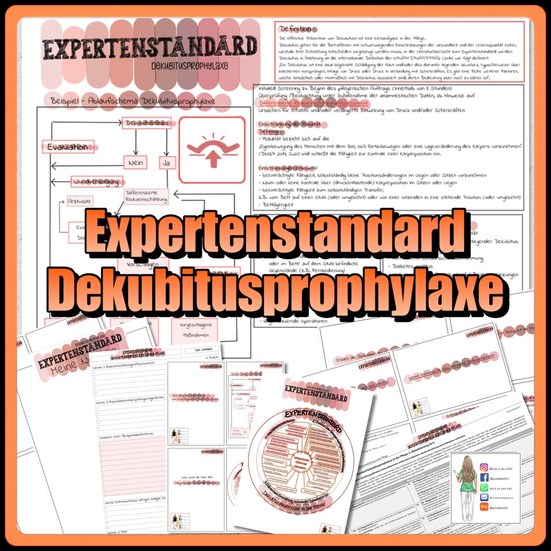 013/009 Decubitus Prophylaxis Expert Standard Summary and Learning ...