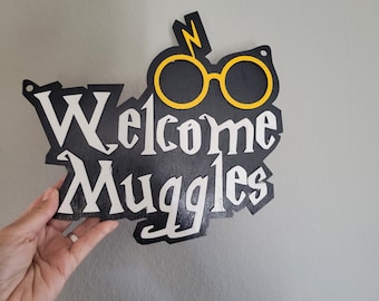 Welcome Muggles - Etsy