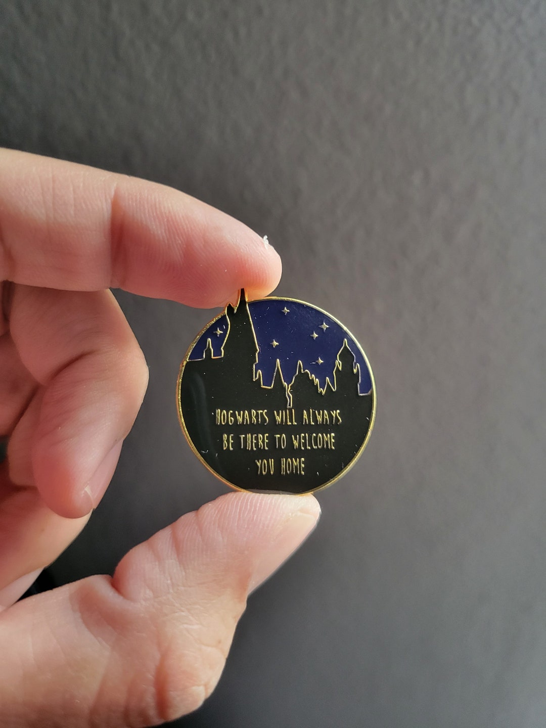 Hogwartscastle Stamp Pin Hufflepuff Slytherin Ravenclaw Gryffindor - Etsy