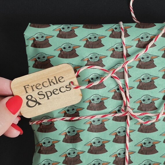 Baby Yoda Wrapping Paper Christmas Gift Wrap Birthday Etsy Baby Yoda Wrapping Paper Christmas Gift Wrap Birthday Etsy