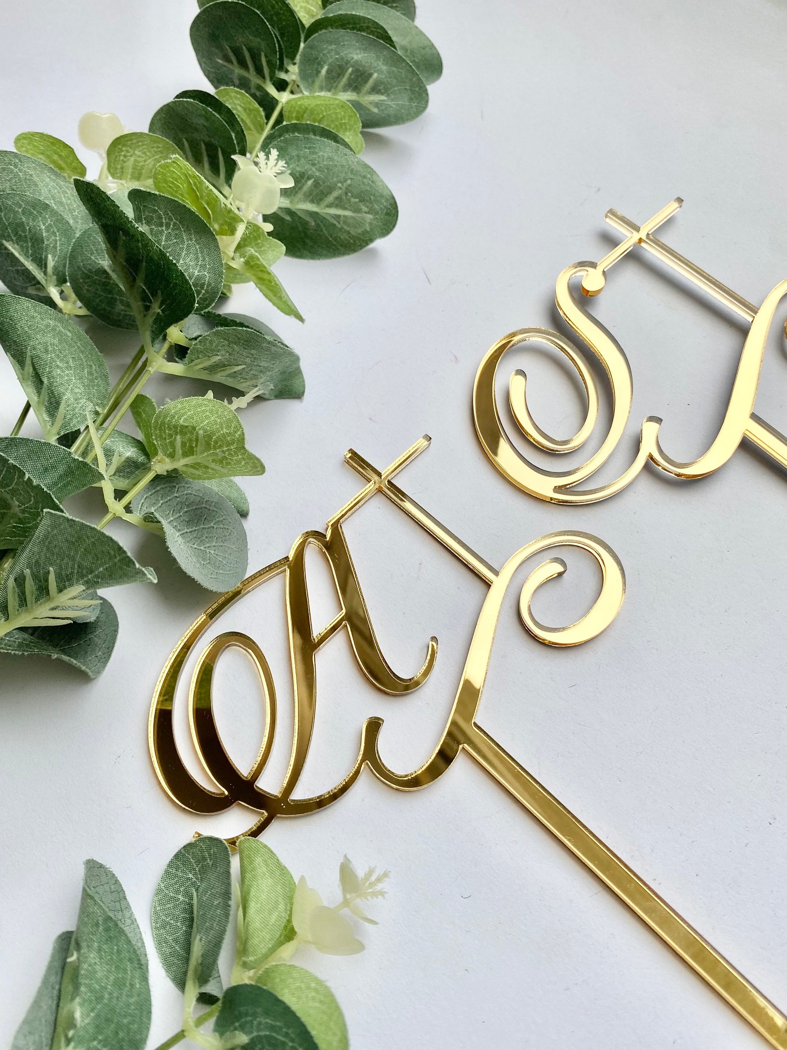 Christening Cake Topper - Christening Cake Decor - Baptism Cake Decor ...