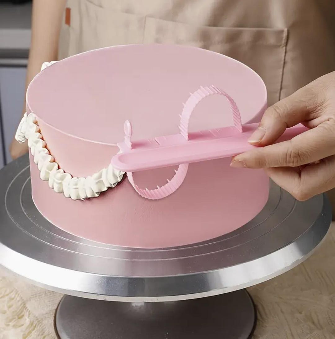 Icing Measure Ruler-icing Precision Scale Ruler Cream Decoration Skirt ...