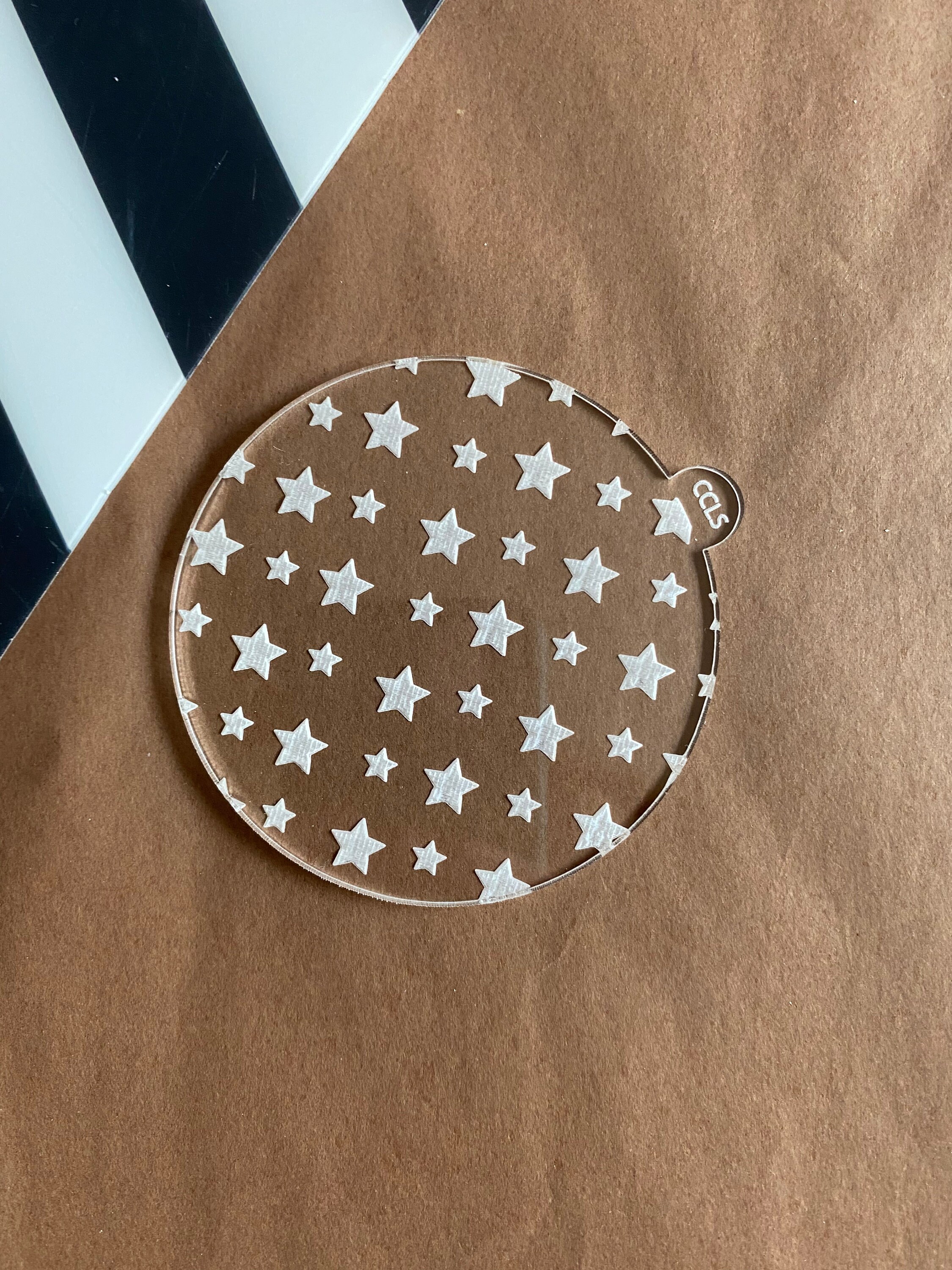 Star Fondant Embosser - Star Pattern Cookie Embosser - Fondant Stamp ...