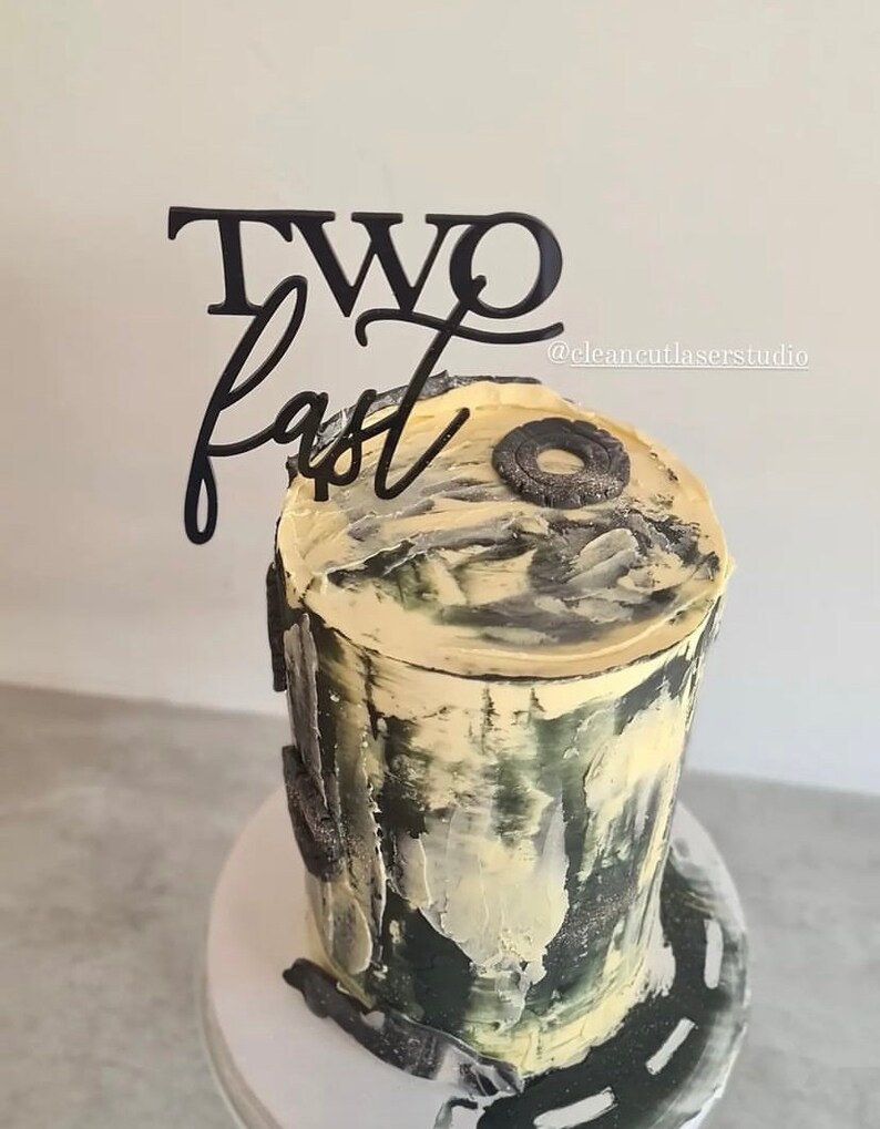 Two Cake Topper Birthday Cake Topper 2nd Birthday Cake - Etsy