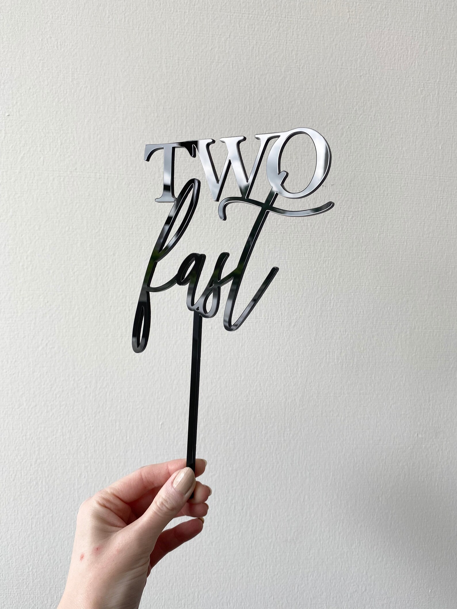 Two Cake Topper Birthday Cake Topper 2nd Birthday Cake - Etsy