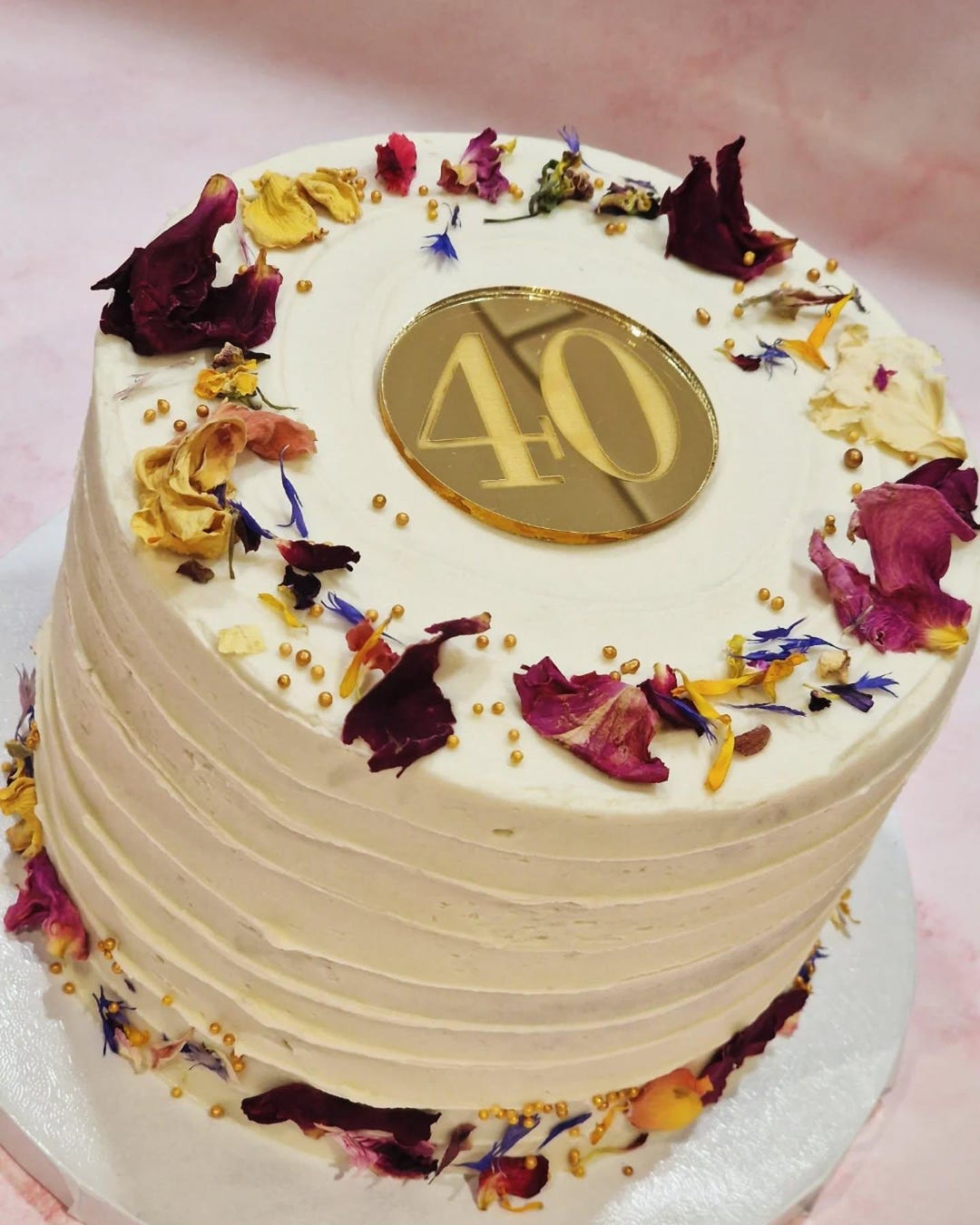 Birthday Cupcake Toppers - Gold Cupcake Disc - Happy Birthday Cupcake ...