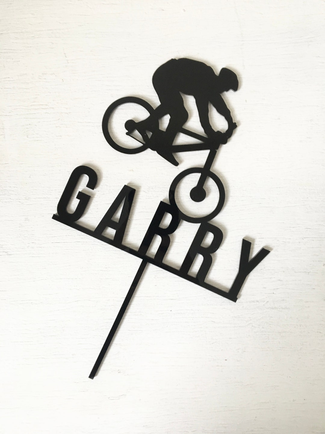 Bicycle Cake Topper - Cake Topper - Birthday Cake Topper - Bike Cake ...