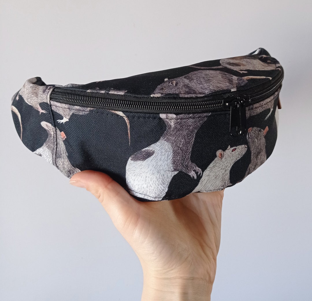 Rat Bum Bag, Rat Waist Bag, Rat Belly Bag, Rat Belt Bag, Rat Fanny Pack ...