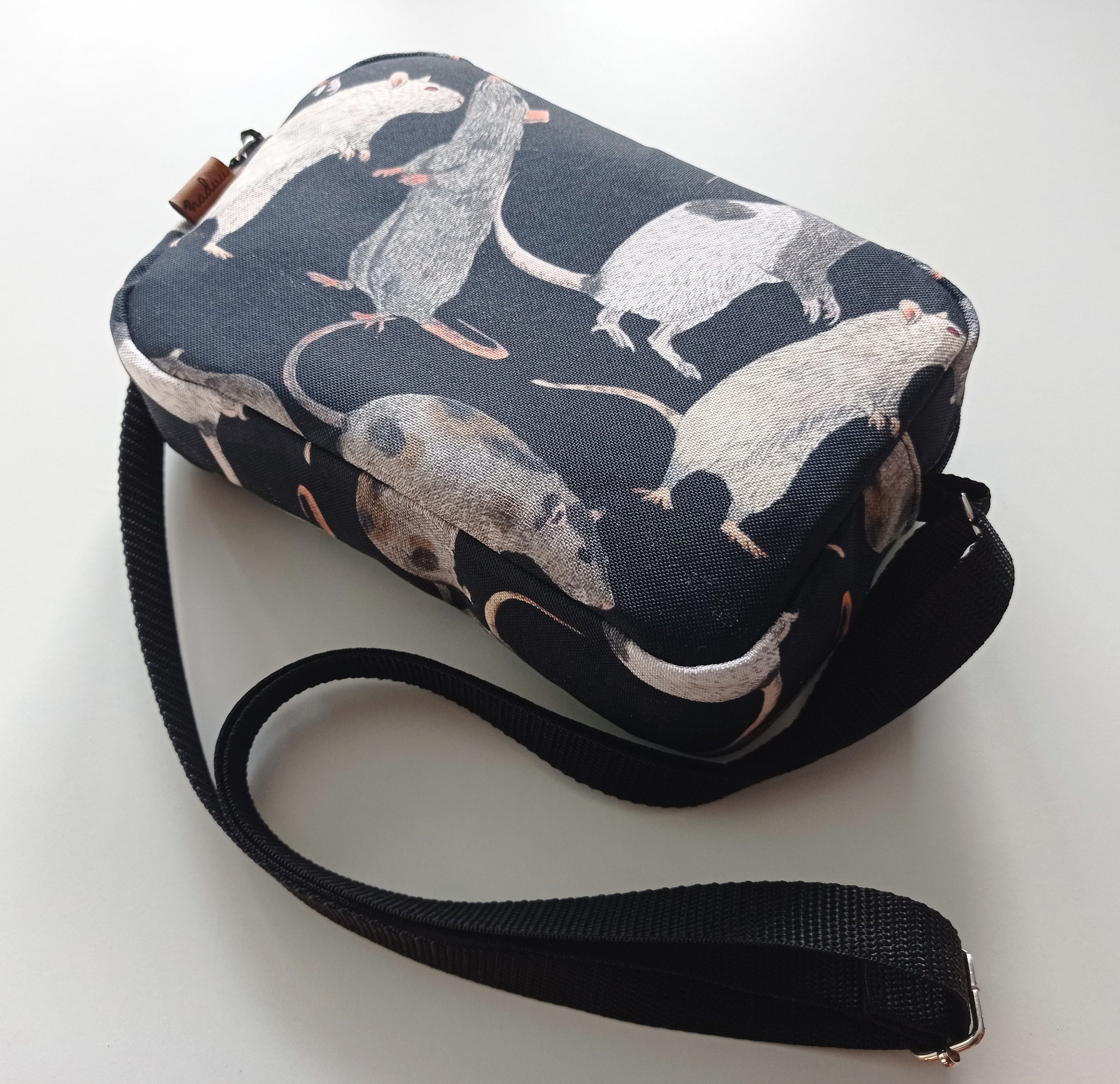 Rat Bag Rat Design Pet Rat Zipper Bag Rat Owner Gift Rat - Etsy