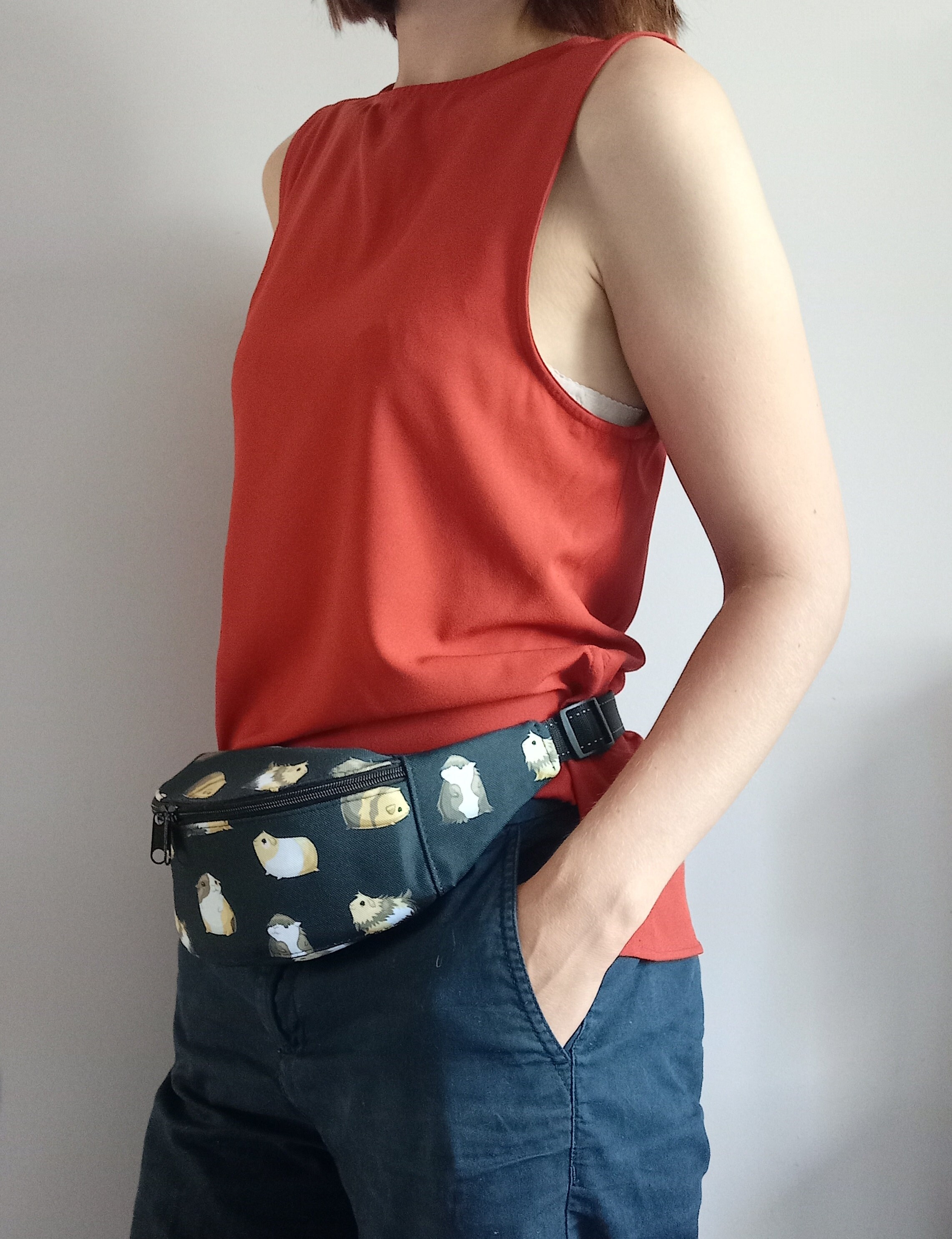 Guinea Pig Bum Bag Guinea Pig Waist Bag Guinea Pig Belly - Etsy