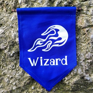 Wizard Class Banner - Available in a Range of Colours - Etsy