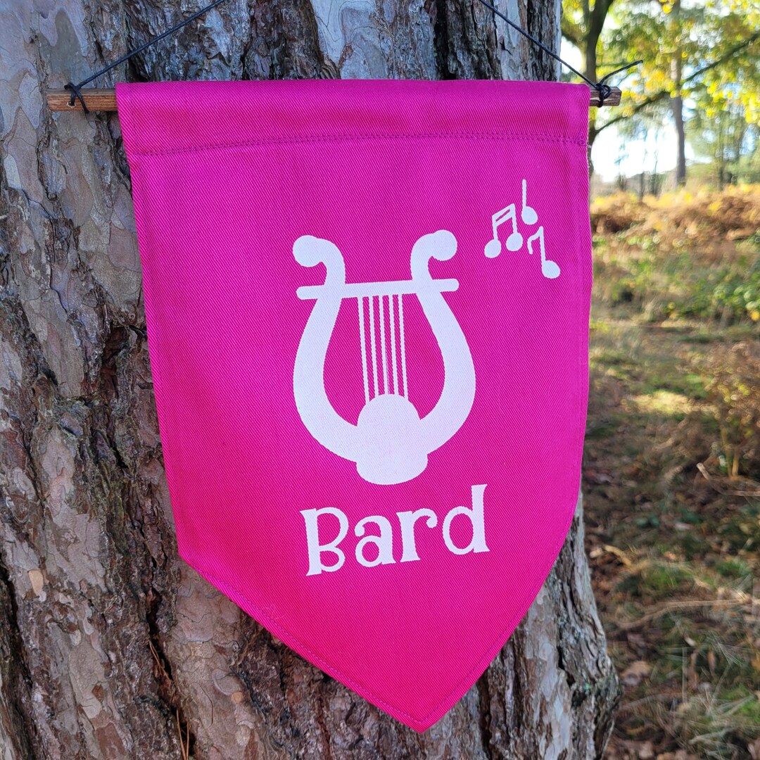 Bard Class Banner Available in a Range of Colours - Etsy