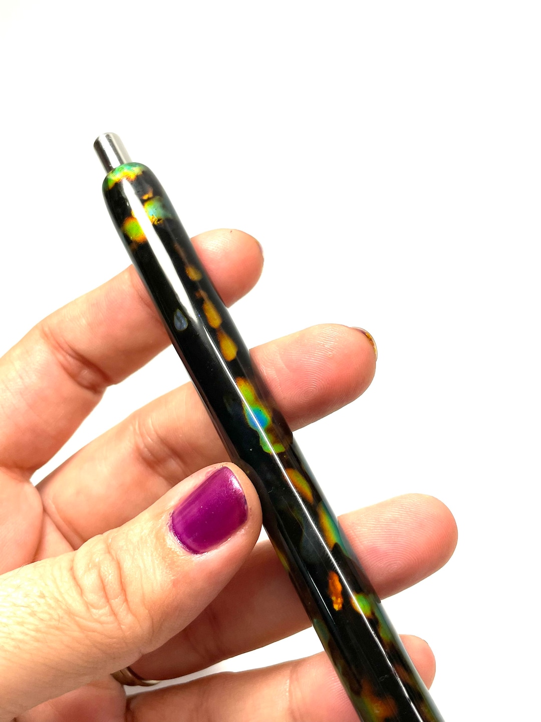 Thermal Color Changing Retractable Black Gel Ink Pen. *READY TO SHIP ...