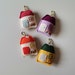Custom Amigurumi Home Keychain, Cute House Keychain for Valentine ...