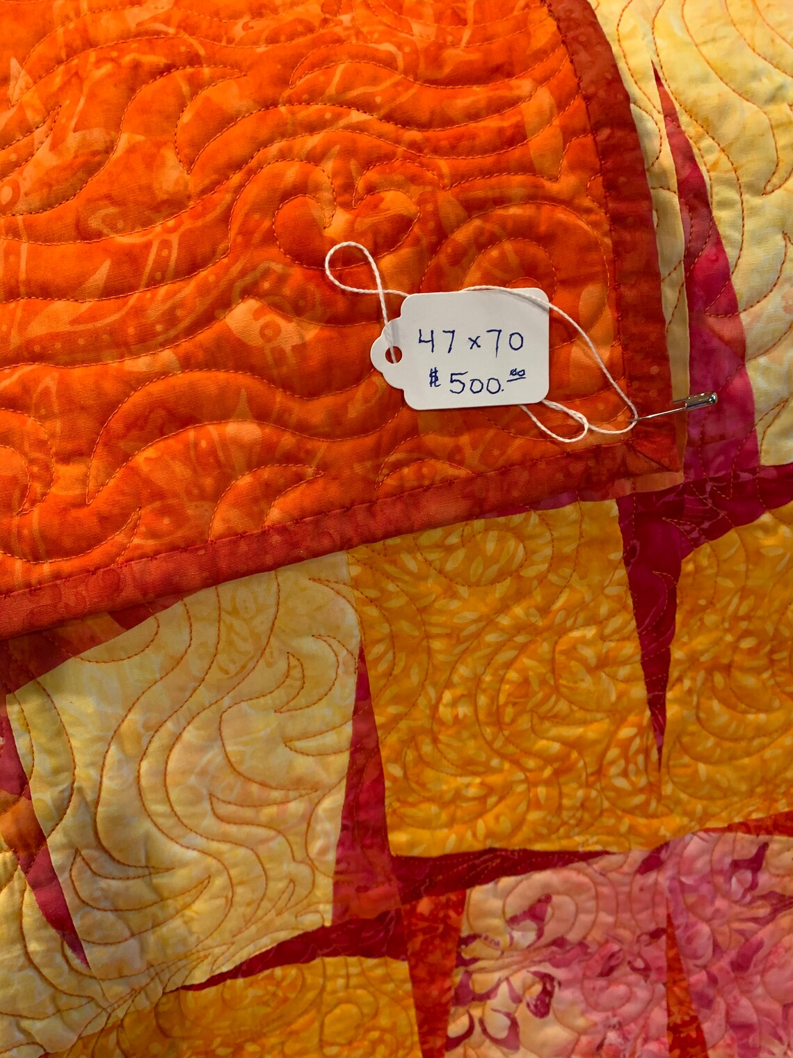 Fire Batik Quilt - Etsy