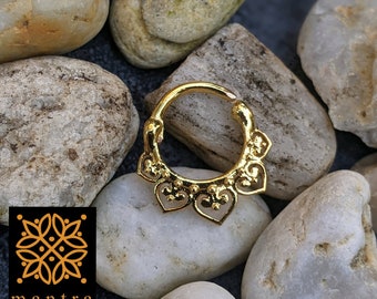 Beautiful Septum Rings , Custom Made , Hand-crafted in Gold and Silver ...