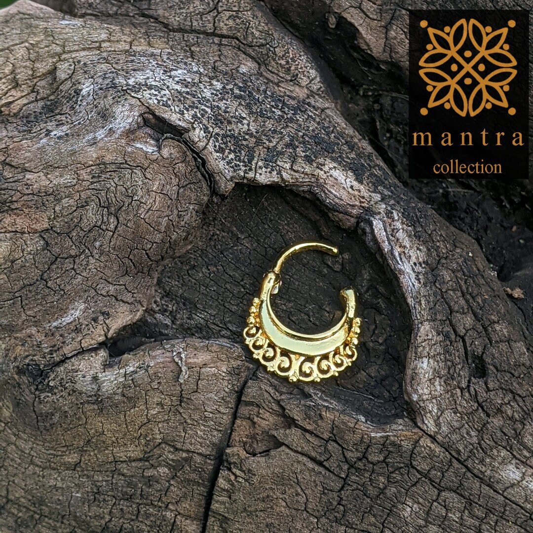 Beautiful Septum Rings , Custom Made , Hand-crafted in Gold and Silver ...