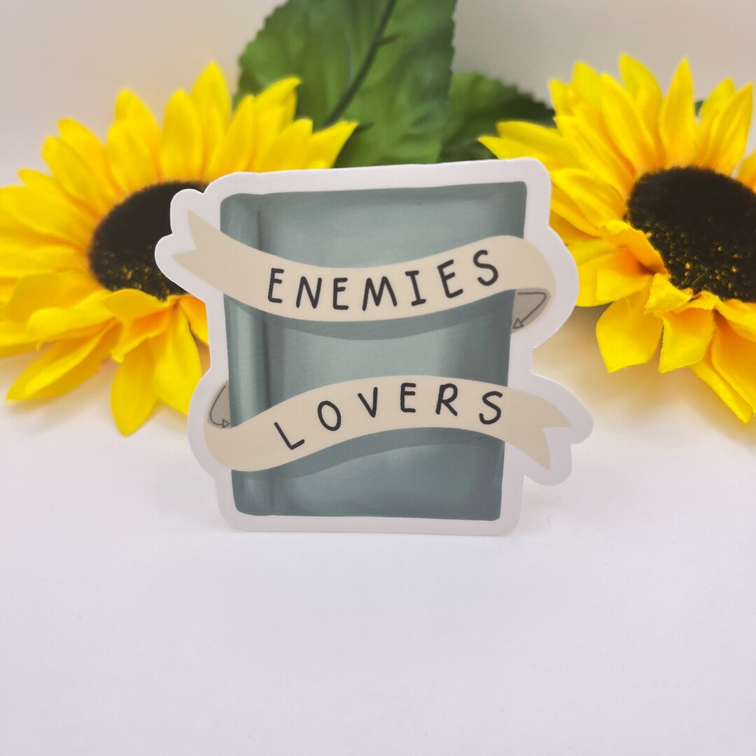 Enemies to Lover Sticker, Bookish Stickers, Reader Gifts, Bibliophile ...