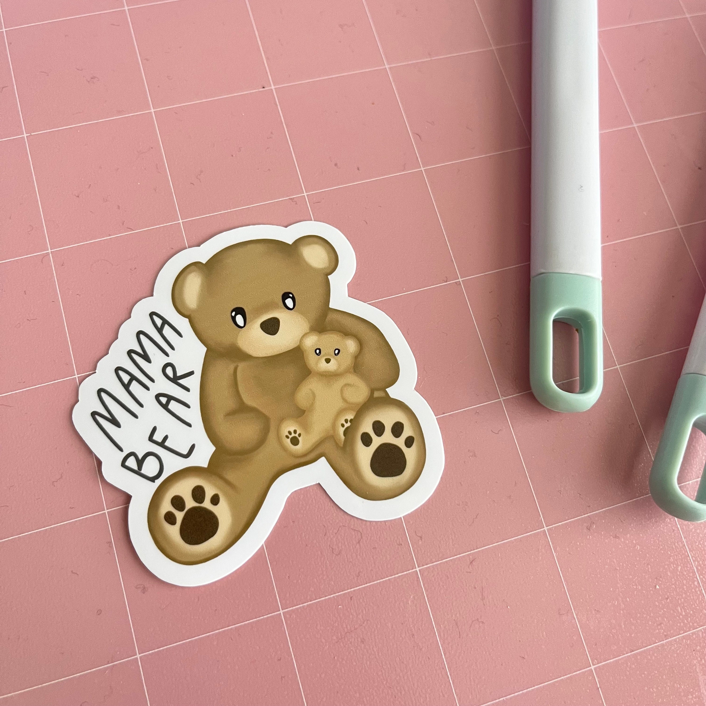 Mothers Day Stickers, Mama Bear Sticker, Sticker for Mom, Small Gifts ...
