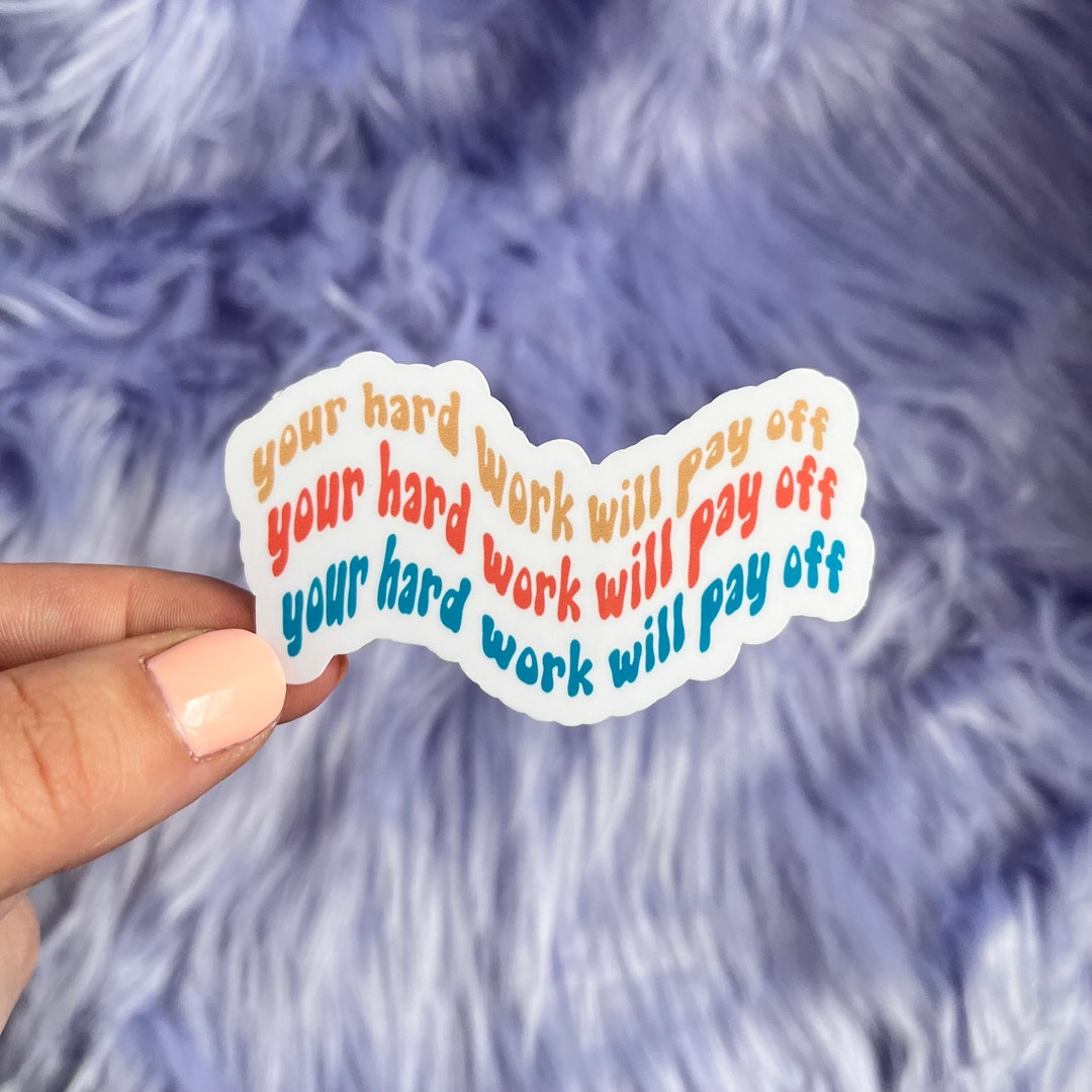 Mental Health Sticker, Hard Work Sticker, Mental Health Matters ...