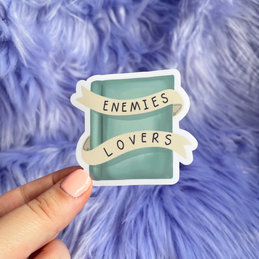 Enemies to Lover Sticker, Bookish Stickers, Reader Gifts, Bibliophile ...