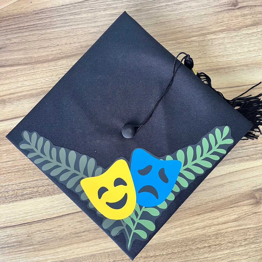 Theatre Graduation Cap Decor, Grad Cap Decoration, Graduation 2024 ...