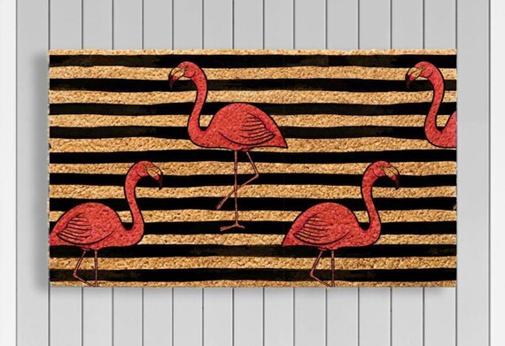 Flamingo Coco Doormat Welcome Rug Funny Doormat - Etsy