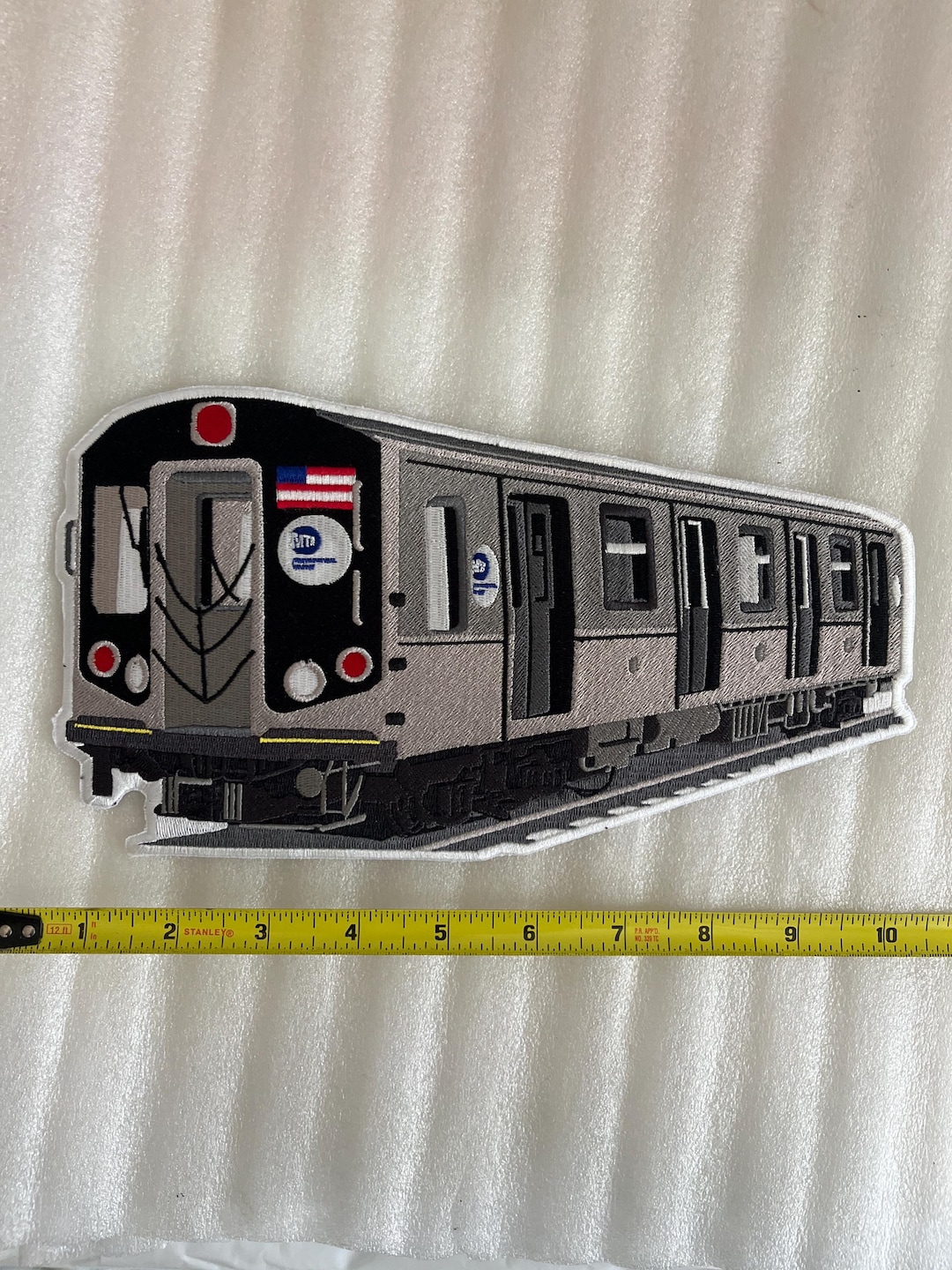 NYCT Subway Car Patch 11 Inches Diameter - Etsy