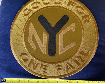 Nyc Subway Patch - Etsy