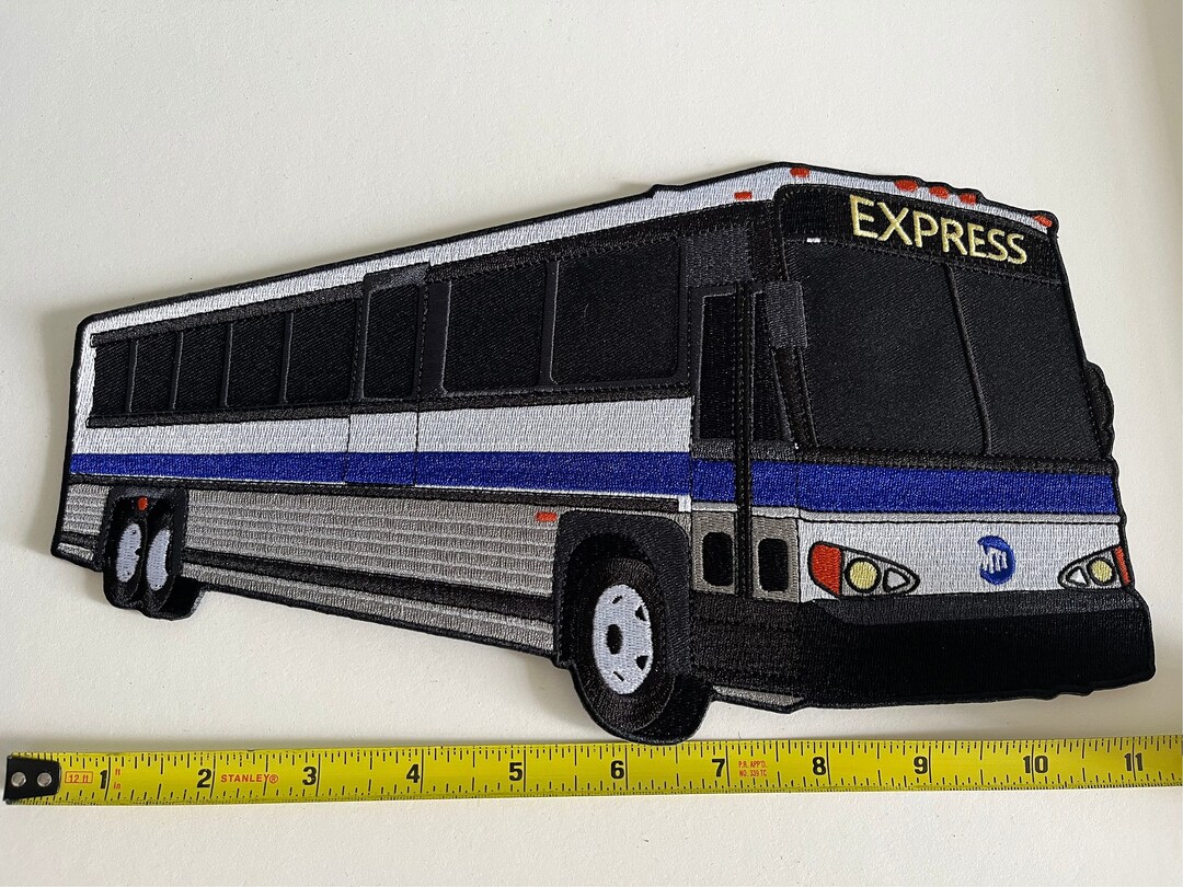 MTA MCI Express Bus Patch - Etsy