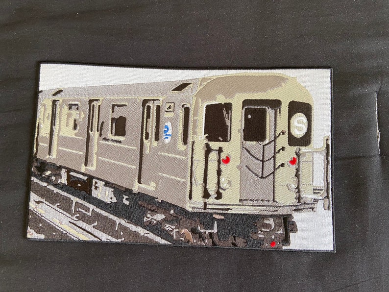 NYC R62 Subway Car.large Patch. - Etsy
