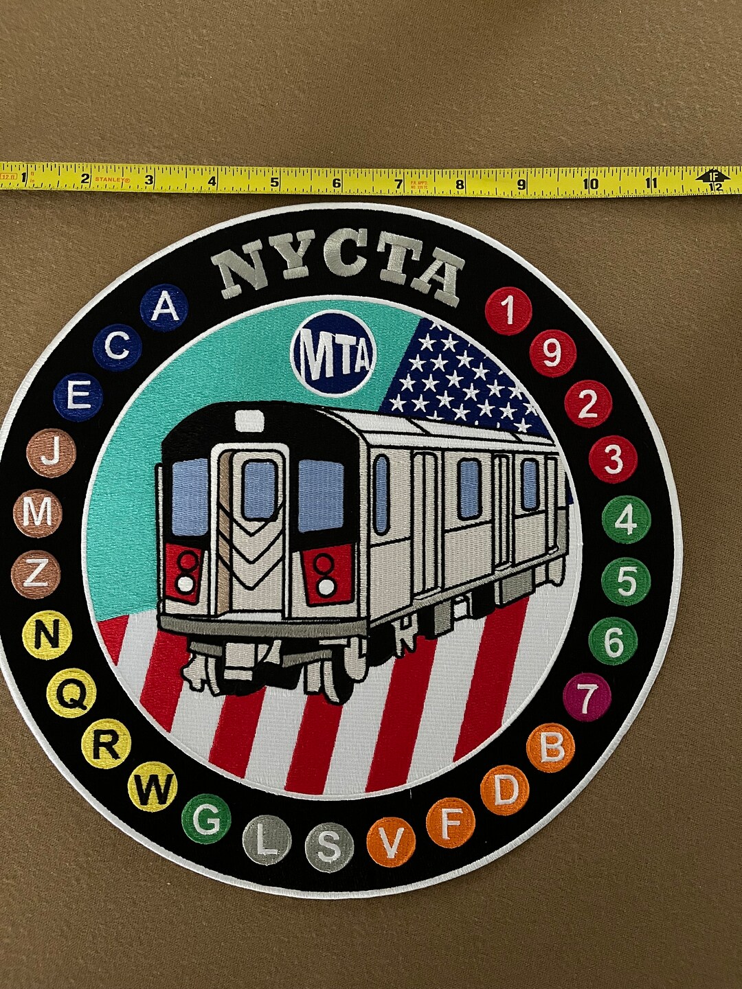 NYC Subway Car Patch ,numbers and Letters Subway Cars. - Etsy
