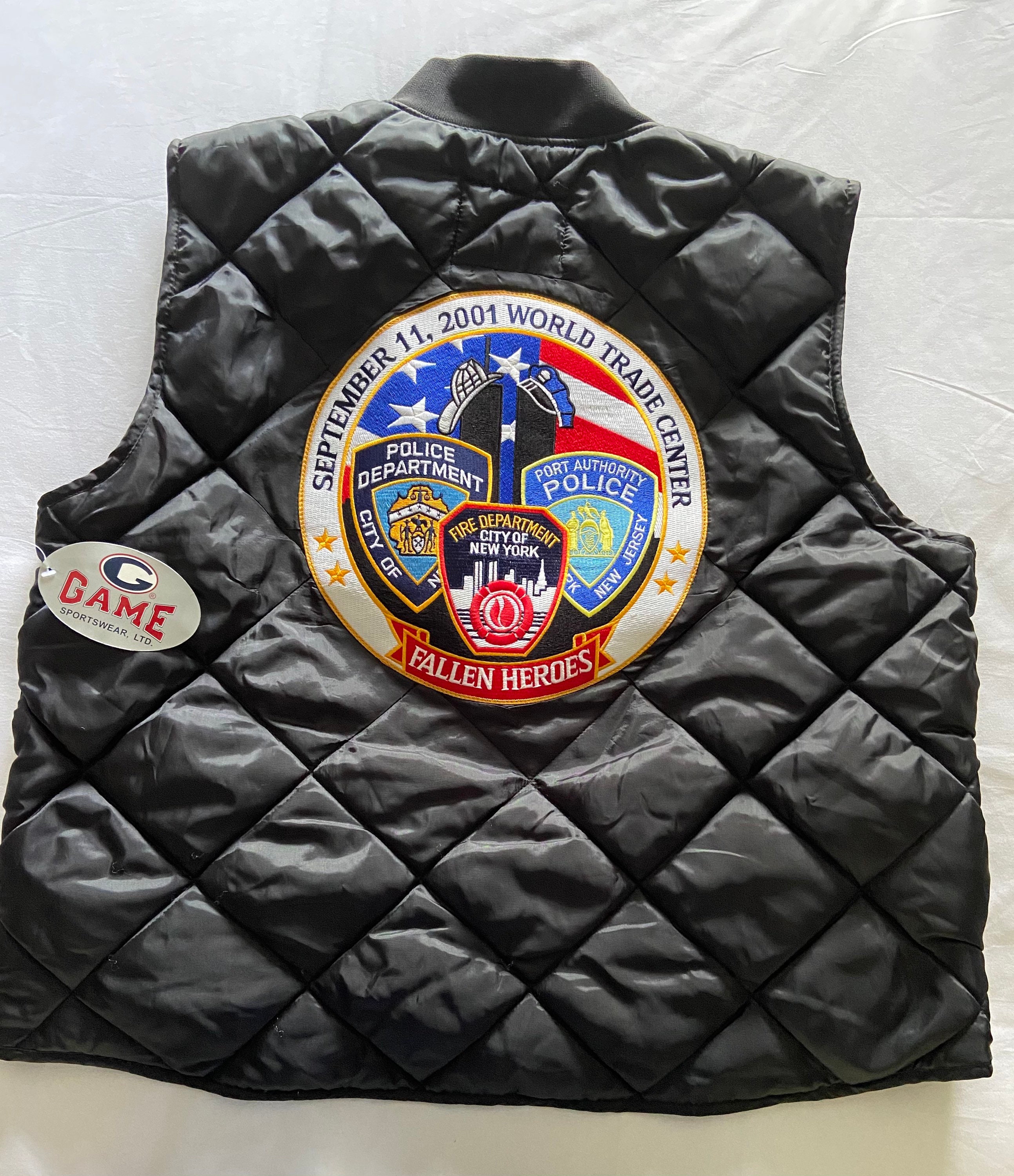911 Memorial Vest, NYPD ,FDNY, Port Authority.nyct. - Etsy