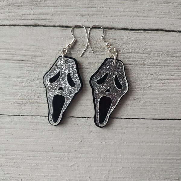 Glitter Scream Mask - Etsy