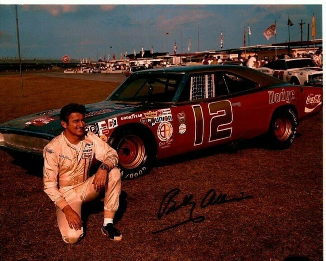Bobby Allison Signed Nascar Photo W/ Hologram Coa - Etsy