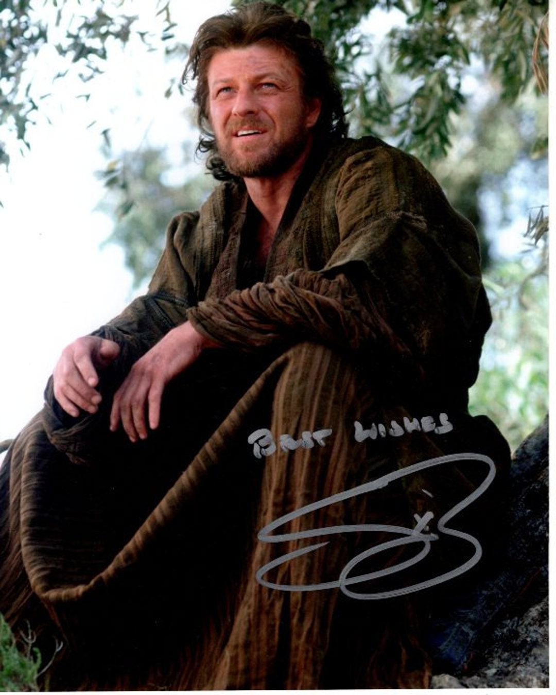 Sean Bean Signed 8x10 Troy Odysseus Photo W/ Hologram Coa - Etsy