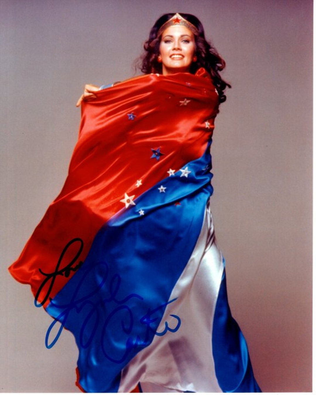 Lynda Carter Signed Autographed 8x10 Wonder Woman Diana Prince Photo W ...